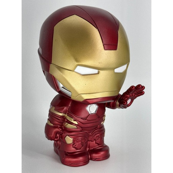 Toys | Iron Man Pvc Coin Bank Figure Monogram Marvel 8 Superhero Chibi ...